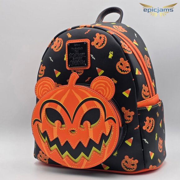 Loungefly | Bags | Loungefly Disney The Nbc Jackolantern Scary Teddy ...